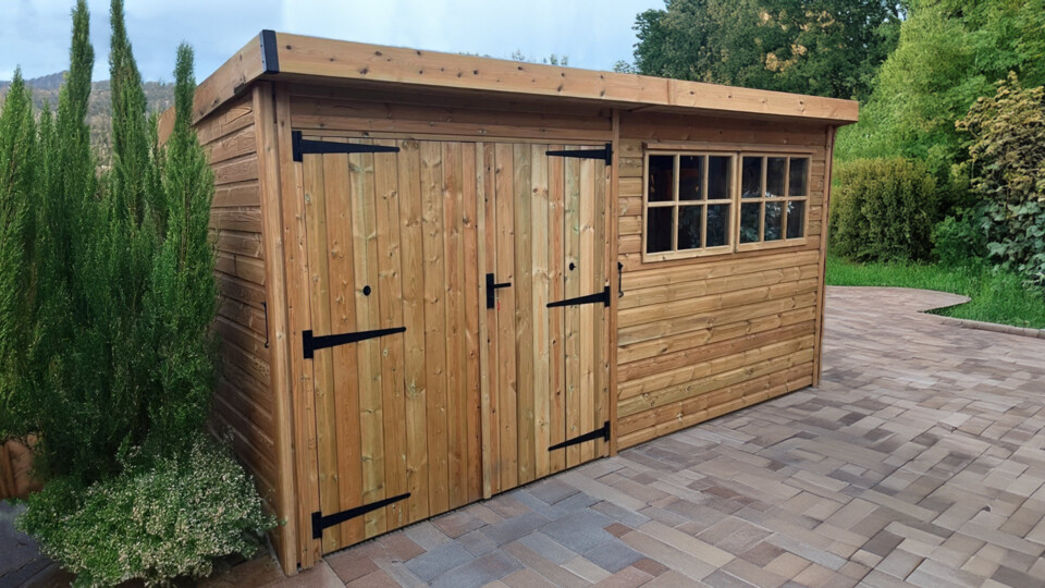 Malvern Heavy Duty Pent - Malvern Garden Buildings